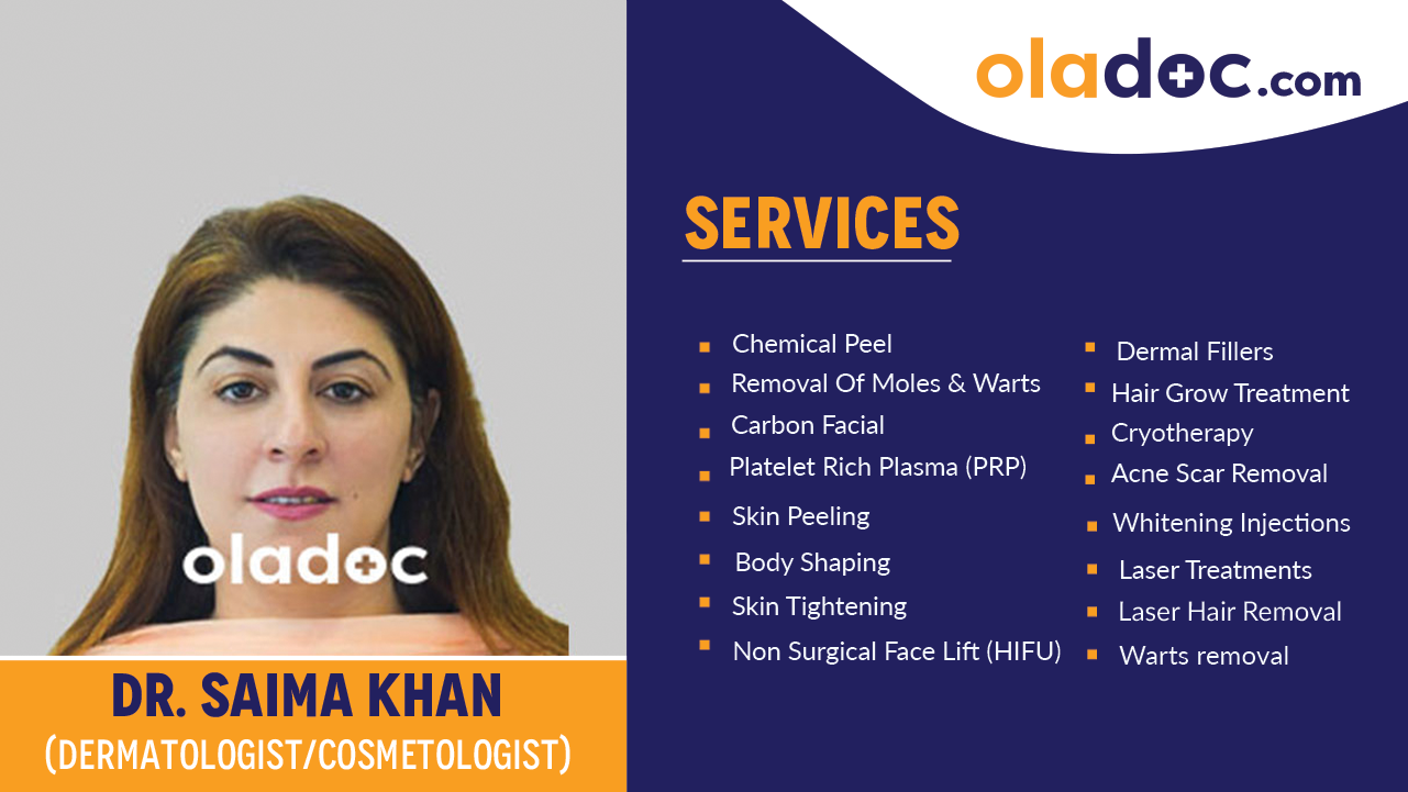 Dr Saima Khan Dermatologist At Skin Care Clinic F8 Markaz